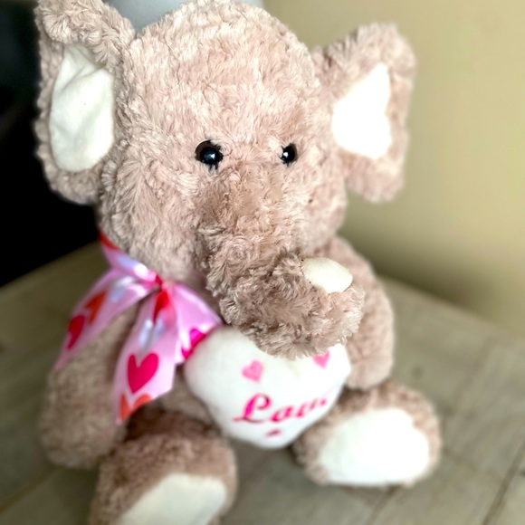 hugfun | Toys | Hugfun Int Elephant 5 Plush Tan Stuffed Animal Toy Love ...